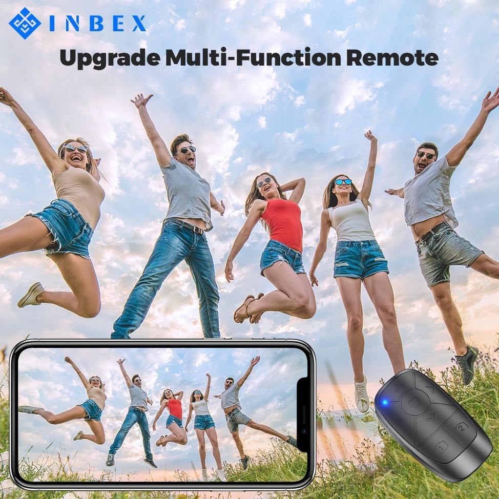 Jual INBEX MULTIFUNGSI BLUETOOTH REMOTE CONTROL SELFIE CAMERA SMARTPHONE REMOTE SHUTTER WIRELESS ...