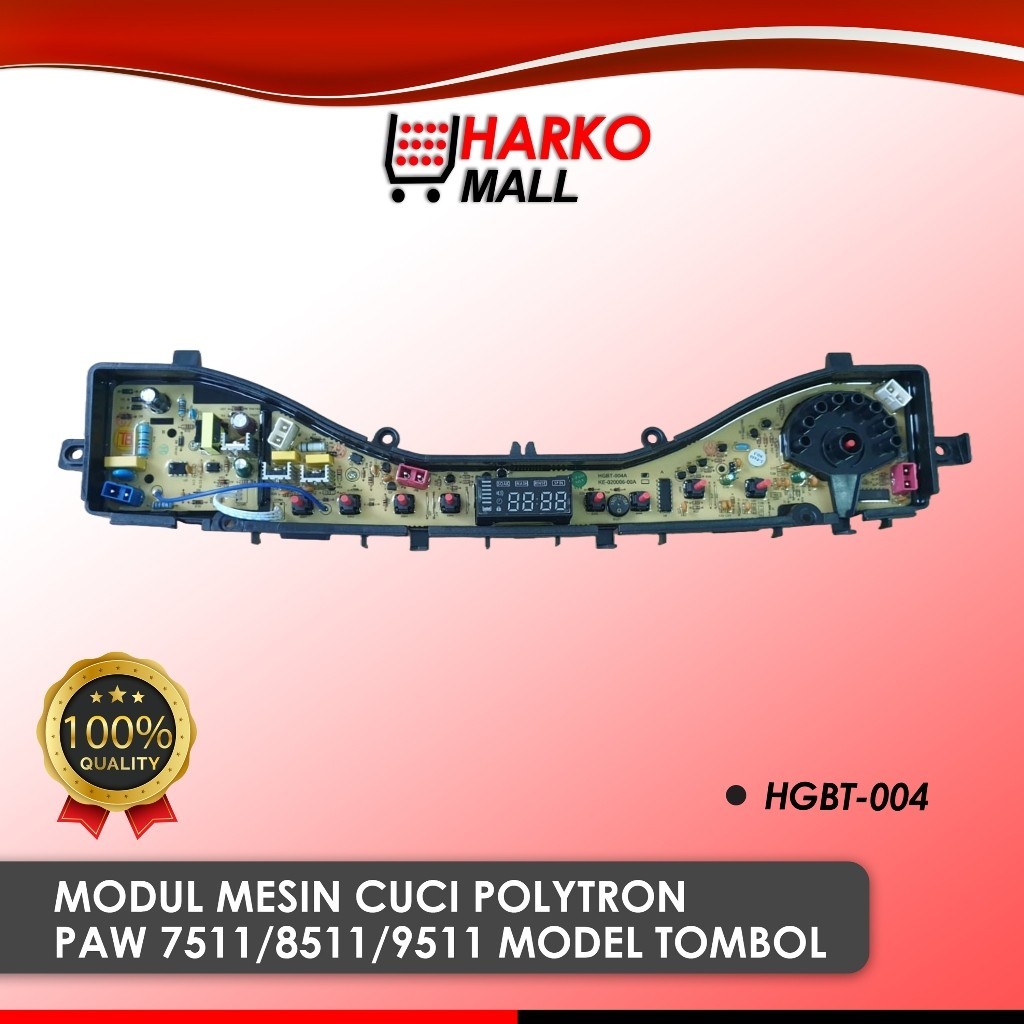 Jual Modul Mesin Cuci Polytron PAW 7511 / 8511 / 9511 (HGBT-004 ...