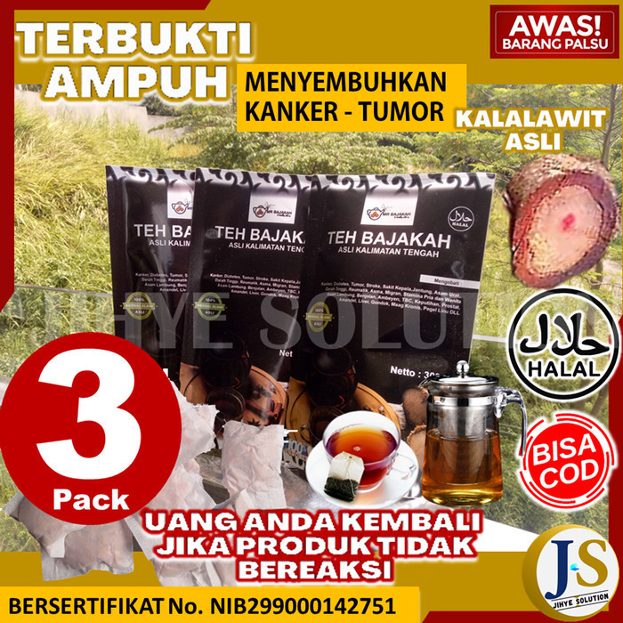 Jual Teh Celup Akar Kayu Bajakah Kalalawit Kalimantan Merah Bajaka ...