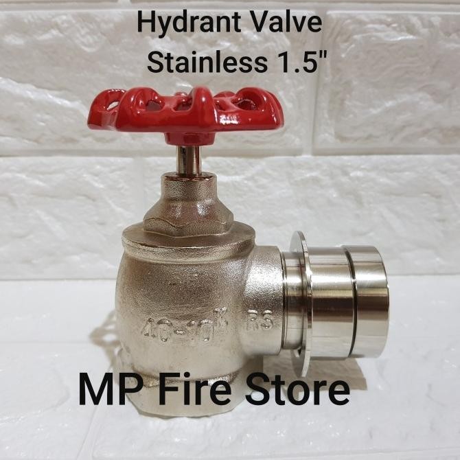 Jual Kran Hydrant Valve Machino Pemadam Import 1.5 Inch Stainless Steel ...