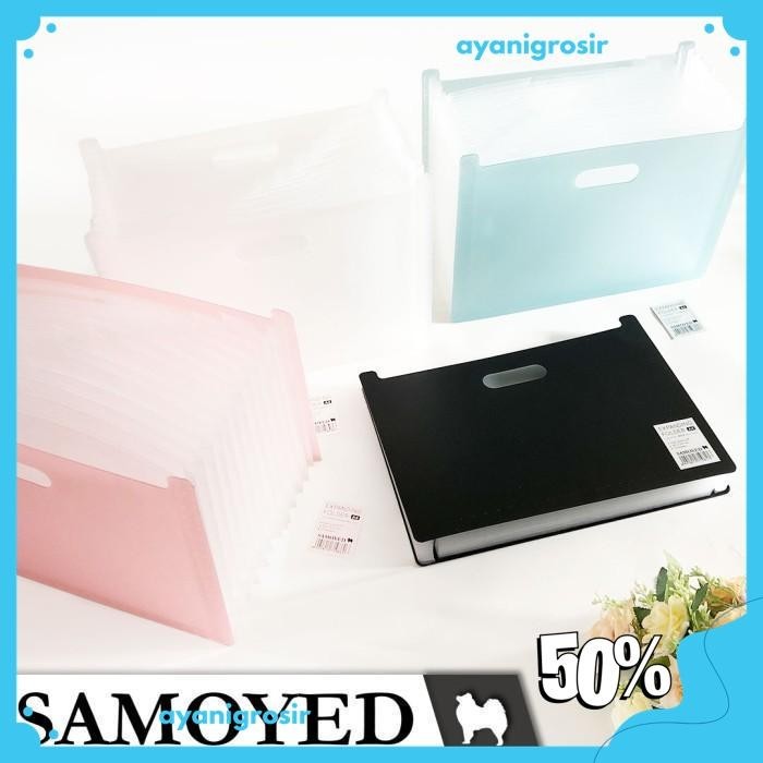 Jual MAP HARMONIKA / SEKAT / EXPANDING FOLDER / BOX FILE A4 SAMOYED EFD ...