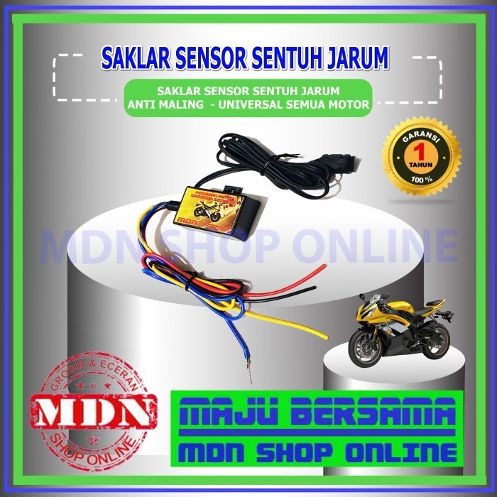 Jual Pengaman Motor Sensor Sentuh | Shopee Indonesia