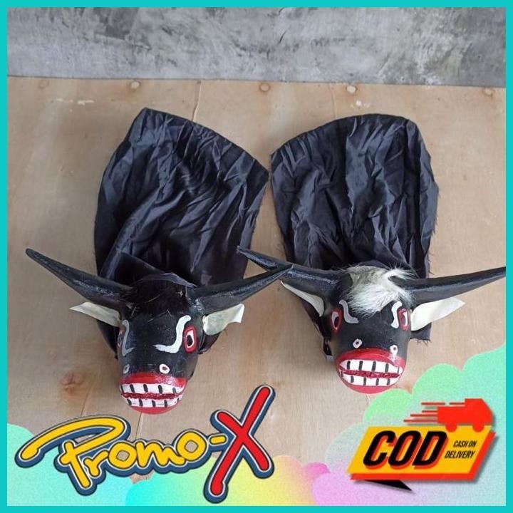 Jual BANTENGAN KAIN PANJANG TOPENG BARONGAN BANTENG SAPI MAINAN JARANAN ...
