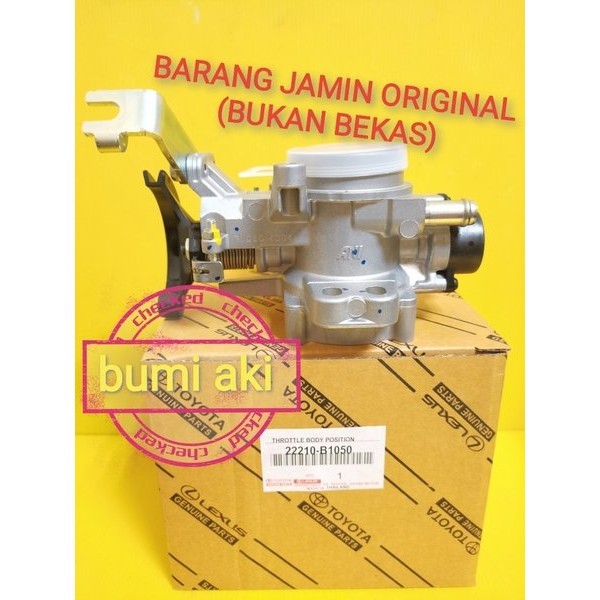 Jual THROTTLE BODY ASSY KOMPLIT SENSOR TPS GAS ACTUATOR ISC ORIGINAL ...