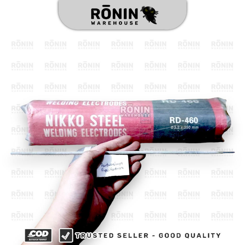 Jual [20 kg] NIKKO STEEL Kawat Las RD460 2 2,6 3,2mm 20kg Listrik Elektroda Pakan Las Welding ...