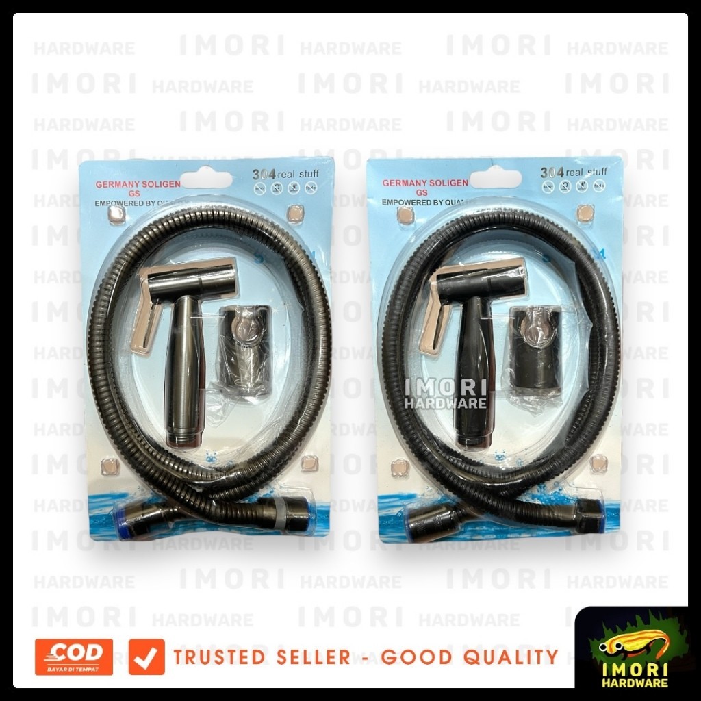 Jual SOLIGEN Jet Shower Stainless GS Kamar Mandi WC Semprotan Kloset im | Shopee Indonesia