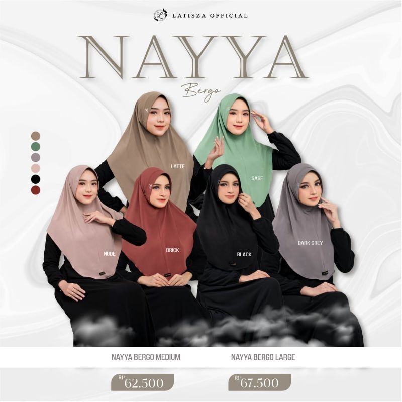 Jual Nayya Bergo By Latisza | Shopee Indonesia