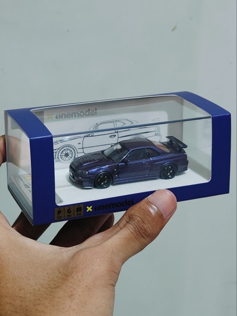 Jual PGM X ONEMODEL Nissan Skyline GTR R34 Z Tune Midnight Purple ...