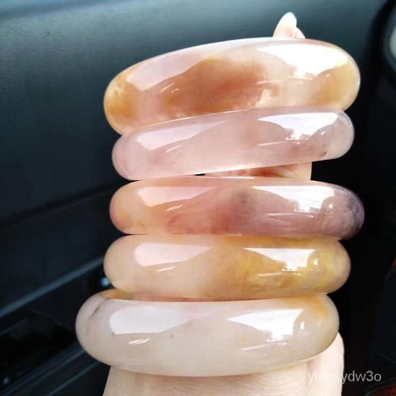 Jual Gelang Giok Violet Bebas Lem Alami Gelang Giok Jinsi Gelang Ungu ...