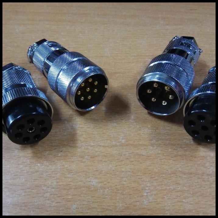 Jual TERMURAH CIRCULAR CONNECTOR BESI MOBILE 25 MM 4 5 6 8 PIN BUKAN ...
