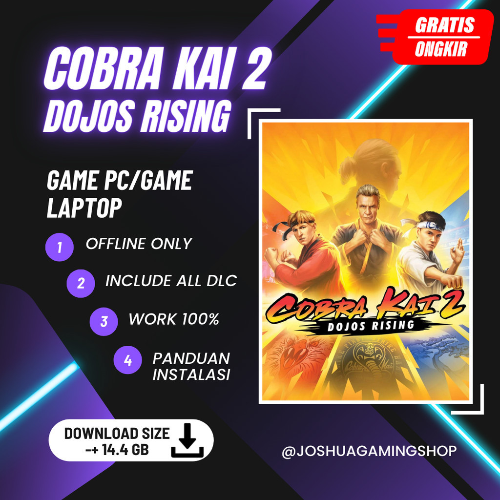 Jual Cobra Kai 2: Dojos Rising - PC Game | Shopee Indonesia