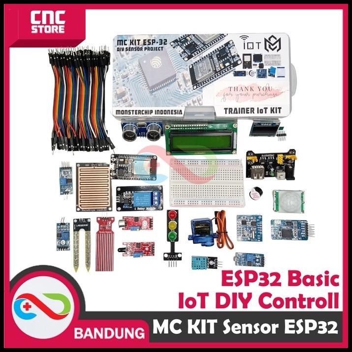 Jual GRATIS ONGKIR MC KIT STARTER ESP32 BASIC IOT KIT PEMBELAJARAN ESP32 PLUS TUTORIAL | Shopee ...