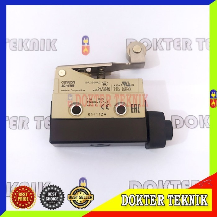 Jual Omron ZC-W255 Micro Limit Switch Roller Lever ZC W255 ZCW255 | Shopee Indonesia