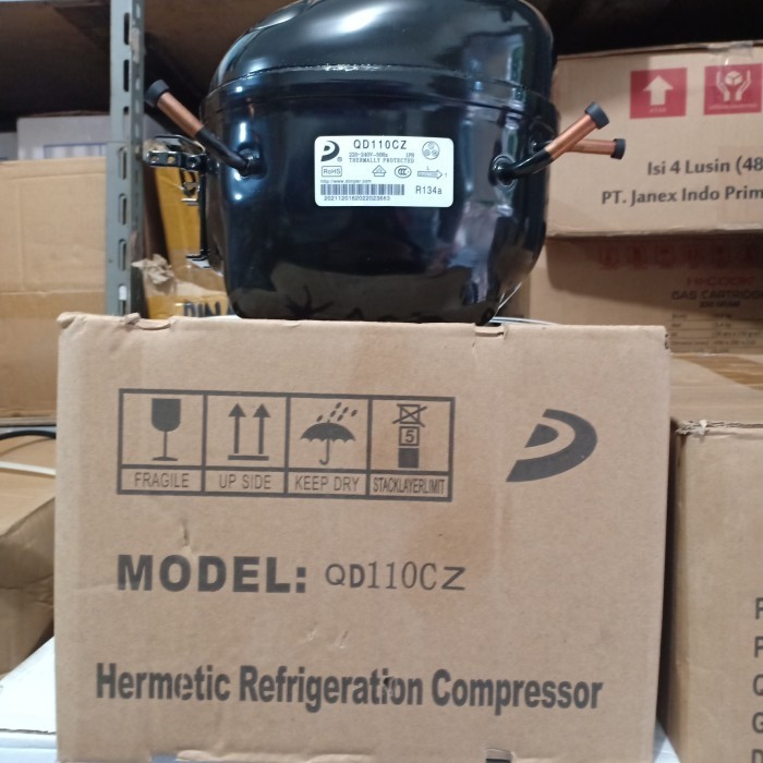Jual compressor kulkas / compressor kulkas QD-110 1/3 pk | Shopee Indonesia