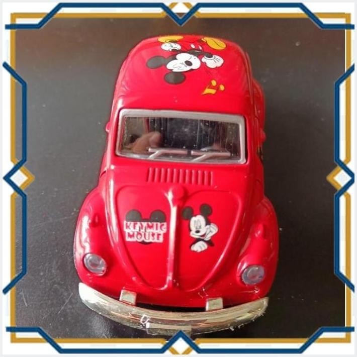 Jual [RRJ] DIECAST MOBIL VW KODOK BEETLE KEYMIC MOUSE | Shopee Indonesia