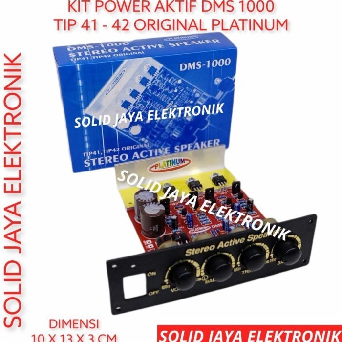 Jual Kit Power Speaker Aktif Stereo Dms-1000 Transistor Final Asli Original | Shopee Indonesia