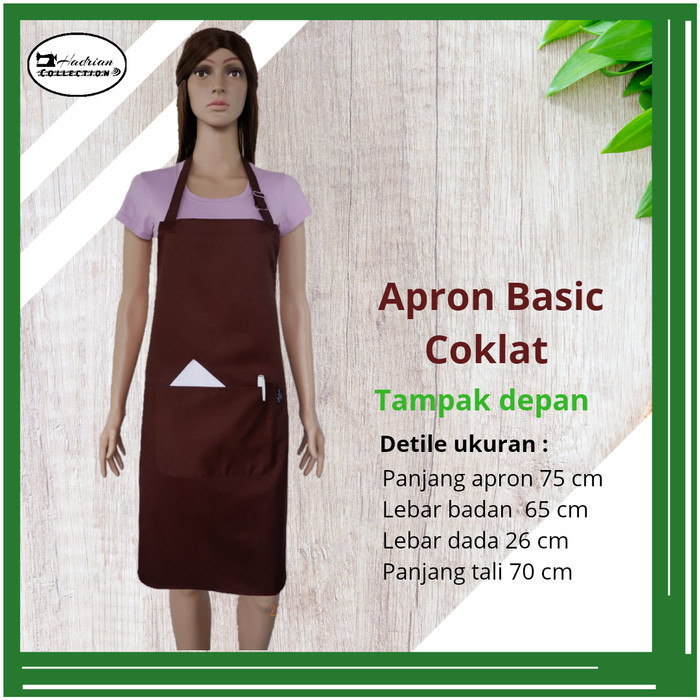 Jual Apron Coklat | Shopee Indonesia