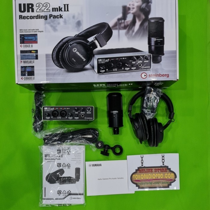 Jual Steinberg UR22 MKII UR22MK2 Recording Pack USB Audio Interface ...