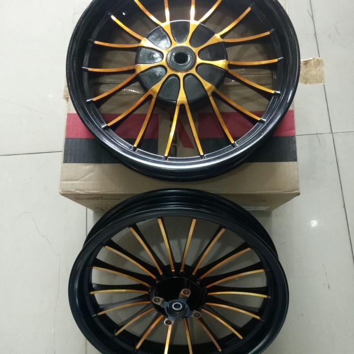 Jual Velg Rossi Tapak Lebar Motor Yamaha Xeon Ukuran 215/250 Ring 14 ...