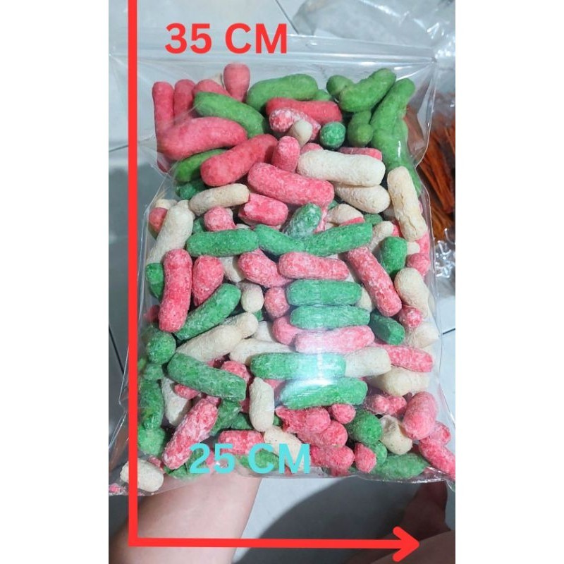 Jual KERUPUK TAHI KUCING 500G, KERUPUK WARNA WARNI, JAJANAN JADUL MANIS ...