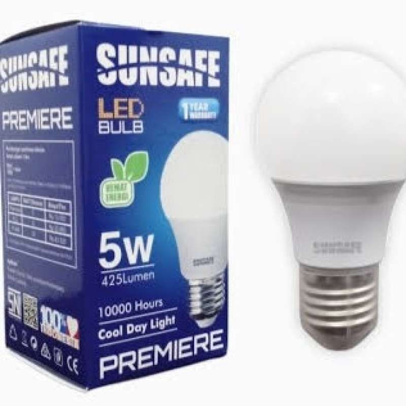 Jual Lampu LED sunsafe premiere 5 watt.BERGARANSI 1 tahun | Shopee ...