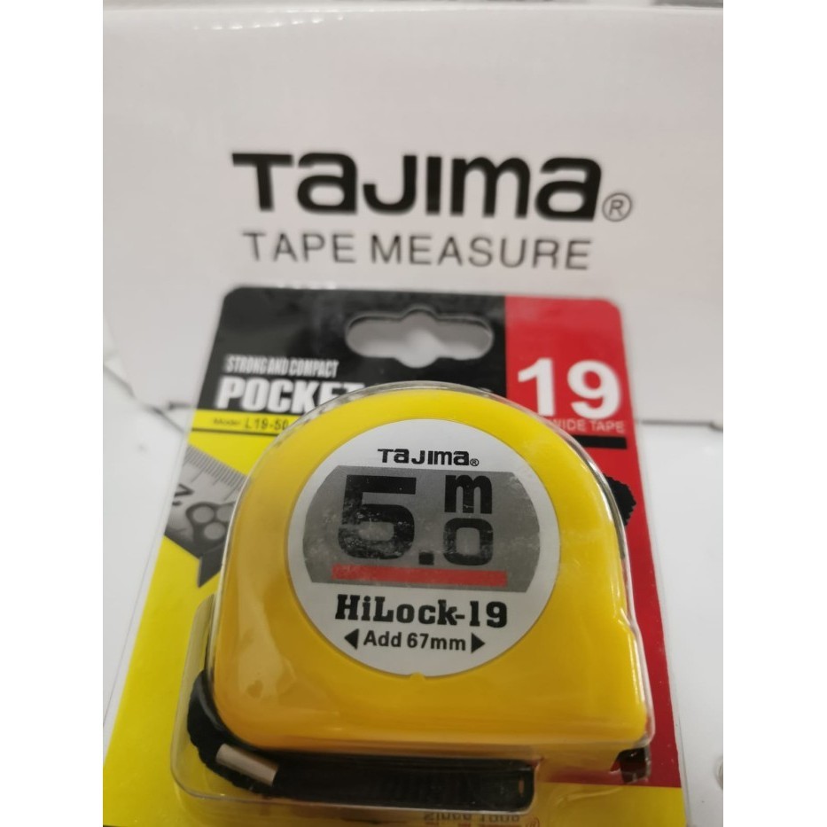 Jual NEW SERIES METERAN TAJIMA 5 METER ORIGINAL QUALITY | Shopee Indonesia