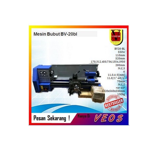 Jual MESIN BUBUT MINI BV-20BL | Shopee Indonesia