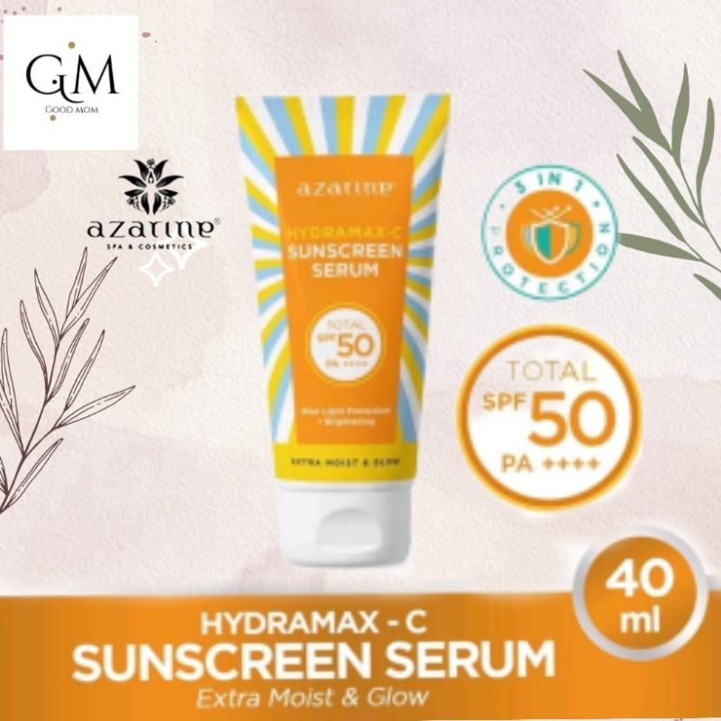 Jual Azarine Hydramax - C Sunscreen Serum SPF50++++ 40ml | Shopee Indonesia