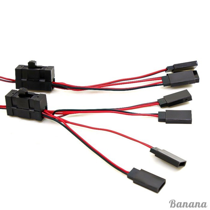 Jual 4-Way Servo Cable, Light Control On/Off Power Switch Plug Male ...
