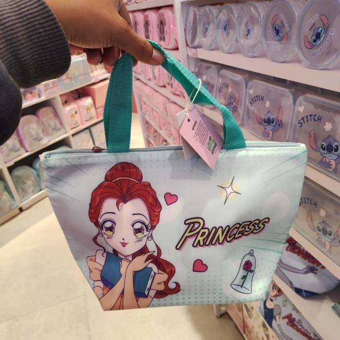 Jual Tas Bekal Cantik - Miniso Disney Manga Princess Collection Lunch ...