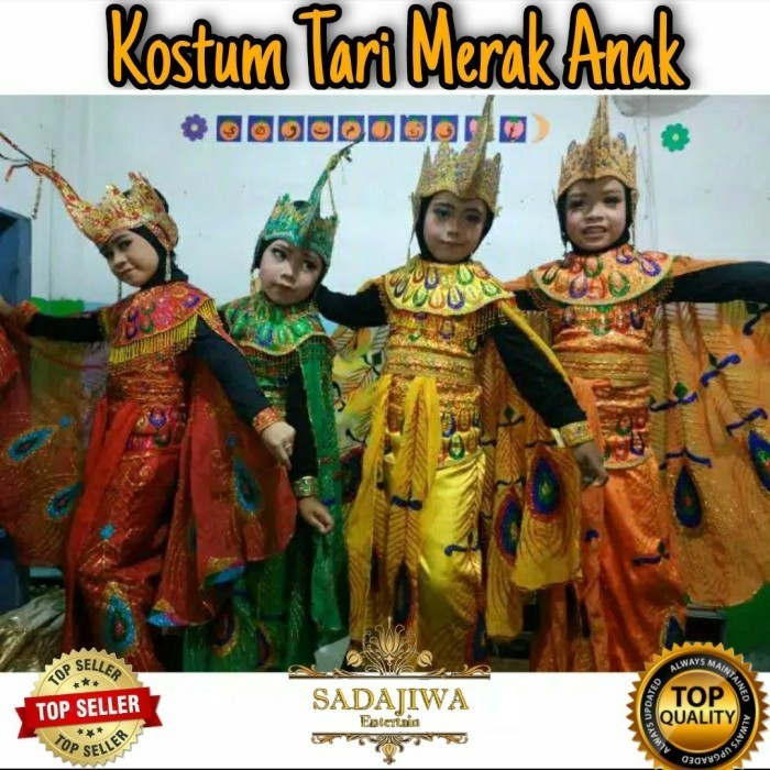 Jual Kostum Tari Merak Anak | Shopee Indonesia