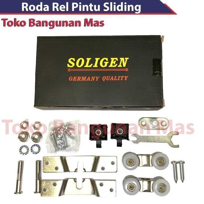 Jual RODA REL PINTU GESER SLIDING SOLIGEN RODA REL PINTU GESER SLIDING ...