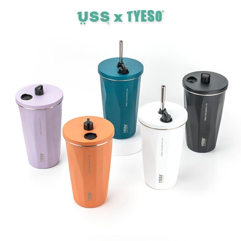 Jual USS x Tyeso Tumbler Gelas Kopi Aesthetic 600 ml Tahan Dingin 24 jam Original Resmi Anti ...