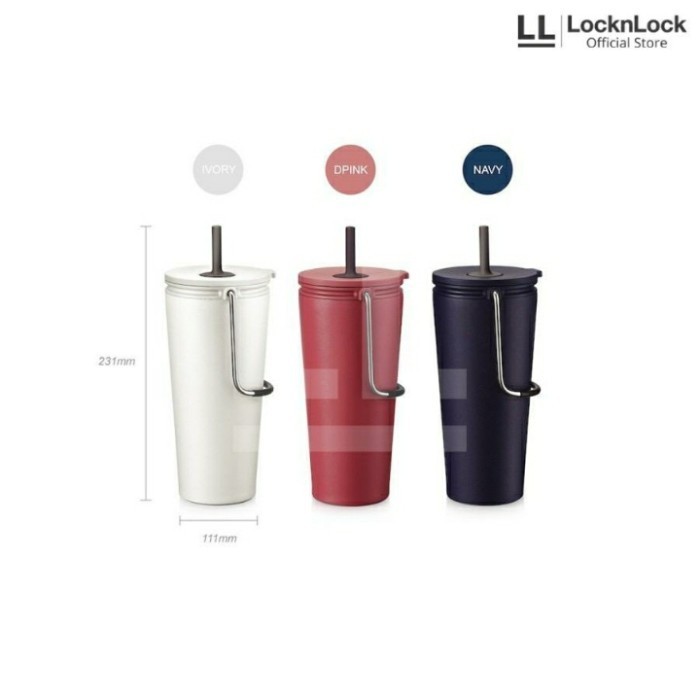Jual LOCK&LOCK BUCKET TUMBLER STRAW 540ML - LHC4268 | Shopee Indonesia