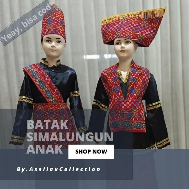 Jual Baju Adat Anak Batak Simalungun Satuan (Laki//Cewek) | Shopee Indonesia