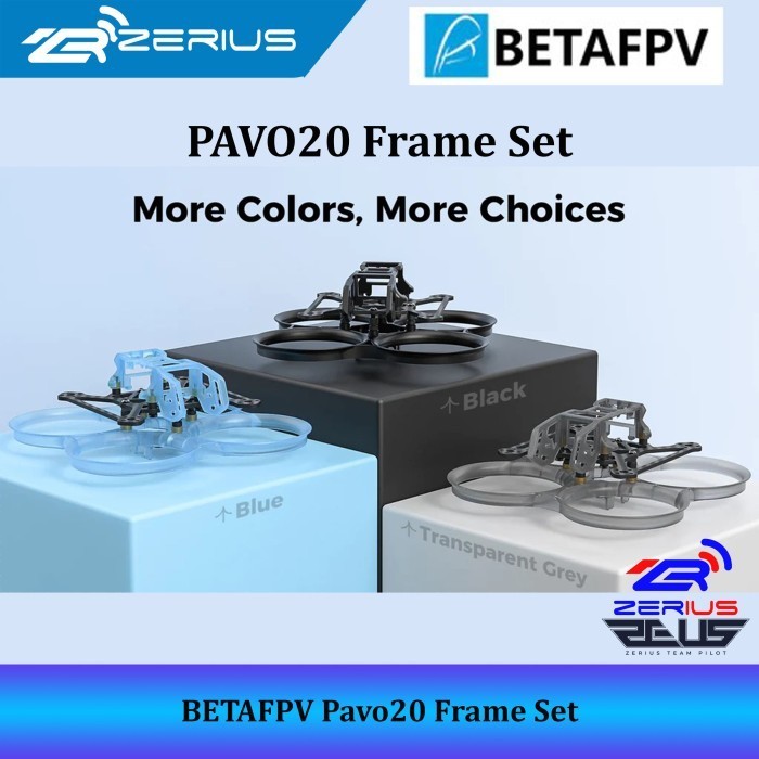 Jual BETAFPV PAVO20 FRAME SET WHOOP DIGITAL FRAME KIT PAVO 20 | Shopee ...