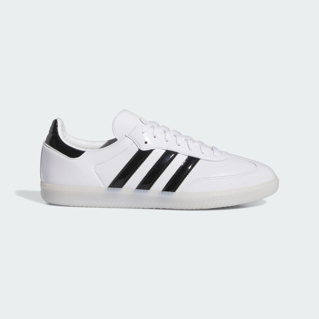 Jual Adidas Samba X Jason Dill Patent Leather Cloud White Core Black ...