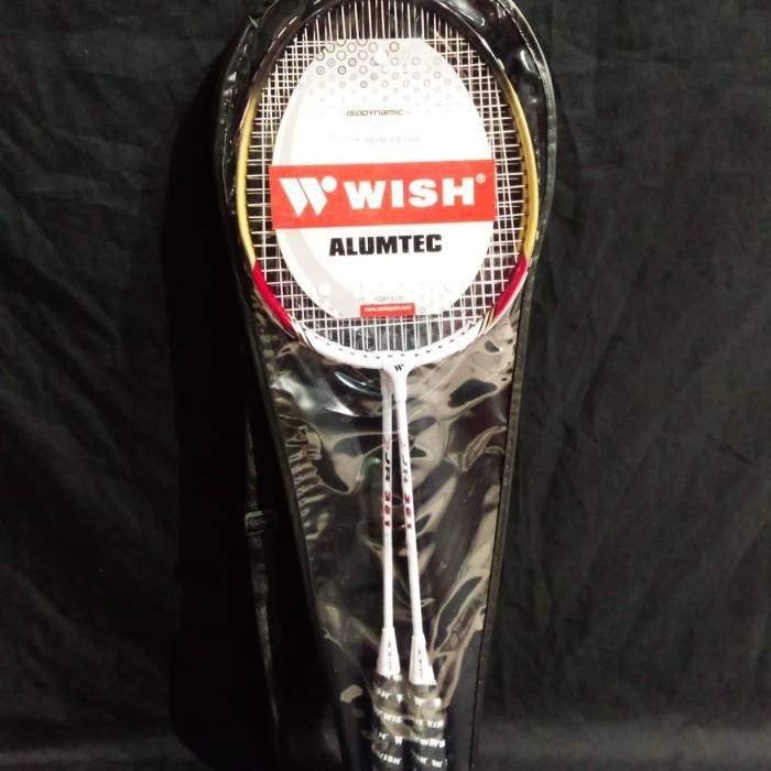 Jual Raket Badminton Wish Isi 2 bh | Shopee Indonesia