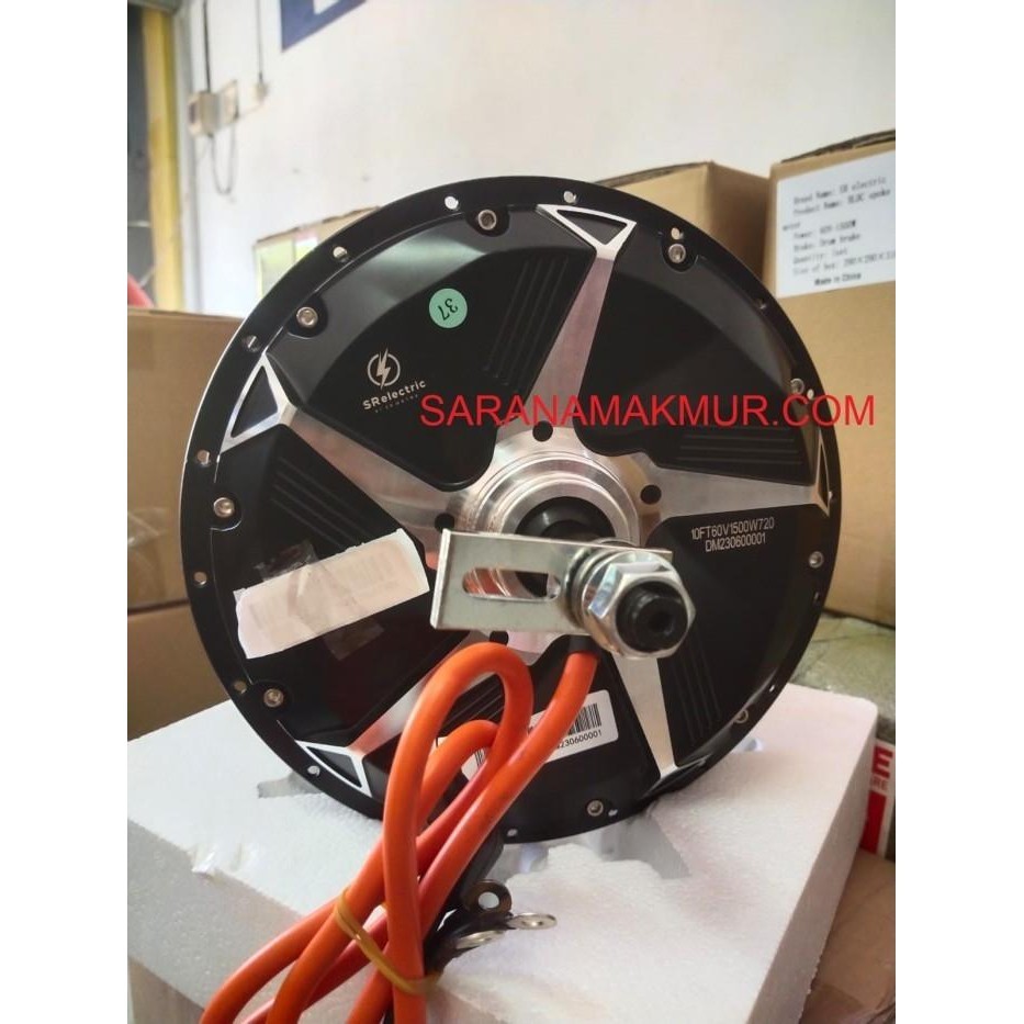 Jual BLDC 1000 WATT / 1500 WATT / 2000 WATT TIPE SPOKE + ADAPTOR ...
