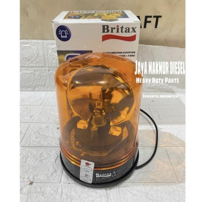 Jual Lampu Britax Led Universal Lampu Rotary Britax Putar 12V-24V Bagus ...