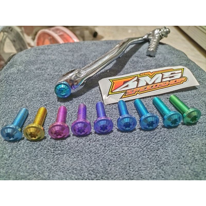 Jual BAUT KICK STATER/SELAHAN HONDA DAN YAMAHA MATIC TITANIUM M 8X25 M8 (DRAT 12.PANJANG 2.5CM ...