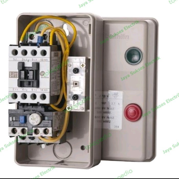 Jual DOL Starter MS-P11PBE 1,7A-11A 3P 220V Magnetic Switch Shihlin | Shopee Indonesia