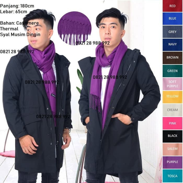Jual Syal Musim Dingin, Baju Winter, Scarf Shawl Pashmina , Longjohn ...