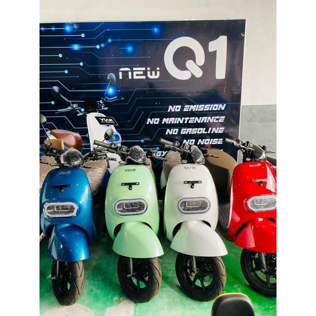 Jual MOTOR LISTRIK VIAR NEW Q1L - DIY JATENG Subsidi Pemerintah 7 JUTA ...