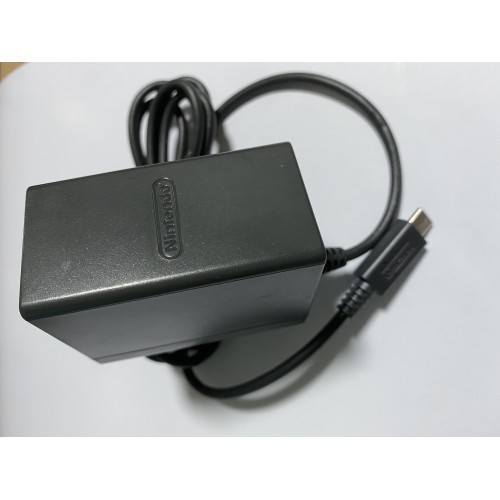 Jual Harga!! Switch AC Adaptor / Adapter USB-C (2 Round Pin) (polybag ...