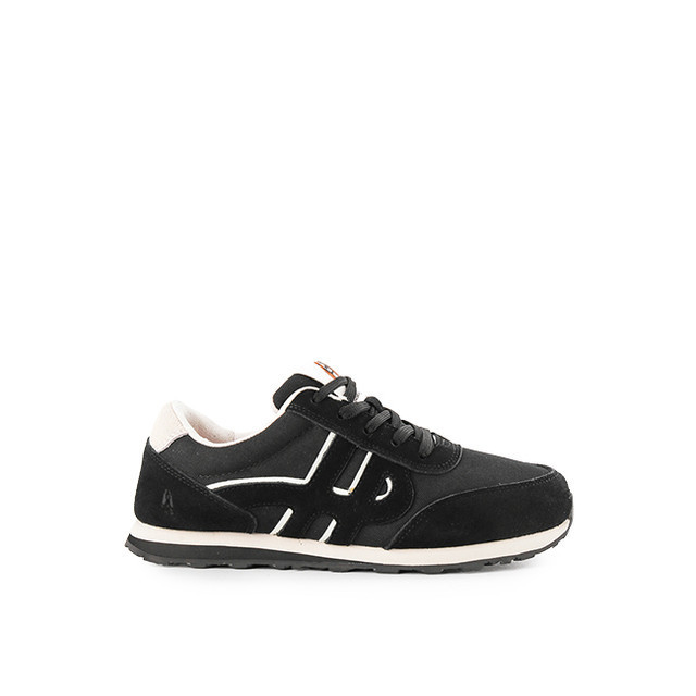 Jual Hush Puppies Sneakers Wanita Seventy Eight Bold Black Suede ...