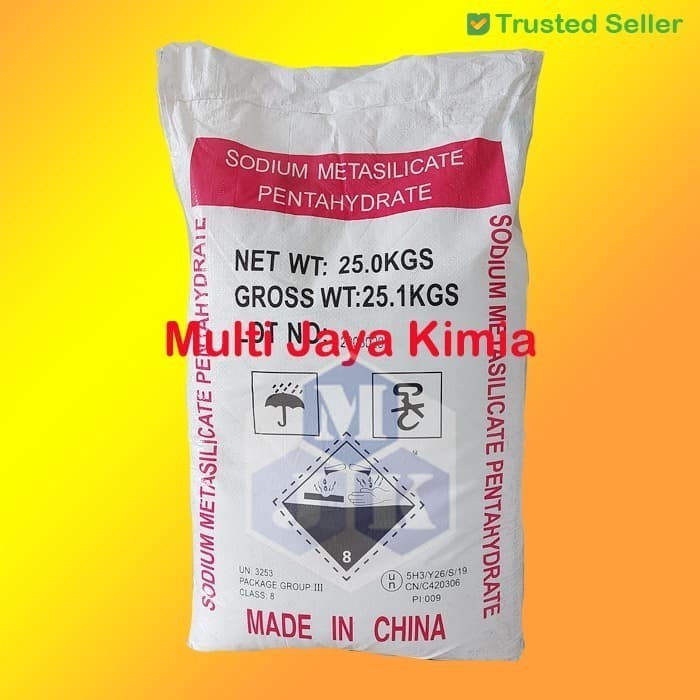 Jual SODIUM METASILICATE PENTAHYDRATE (SIMET) 25KG | Shopee Indonesia