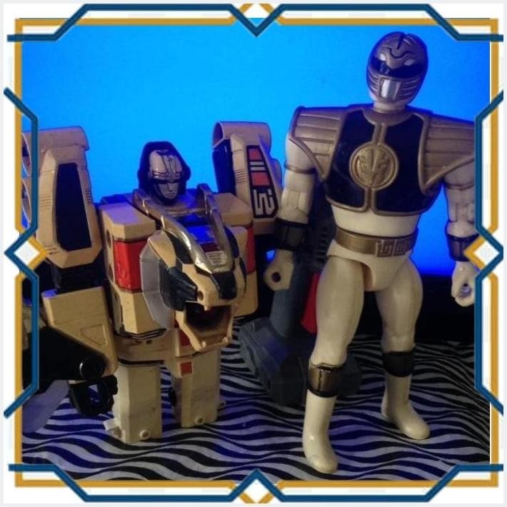 Jual [DNA] TOMMY, THE WHITE RANGER (BONUS JUNK TIGER MEGAZORD) | Shopee ...