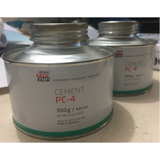 Jual adhesive cement pc4 rema tip top,lem perekat karet pvc belt tiptop ...