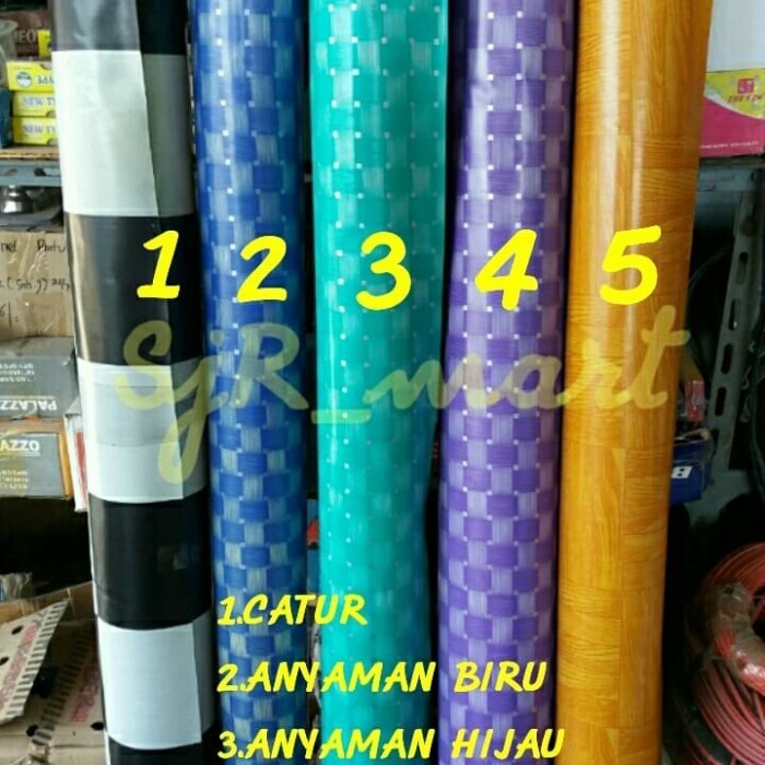 Jual Karpet Lantai Karpet Meja 1 Rol Daimaru / Karpet Plastik Taplak Meja | Shopee Indonesia